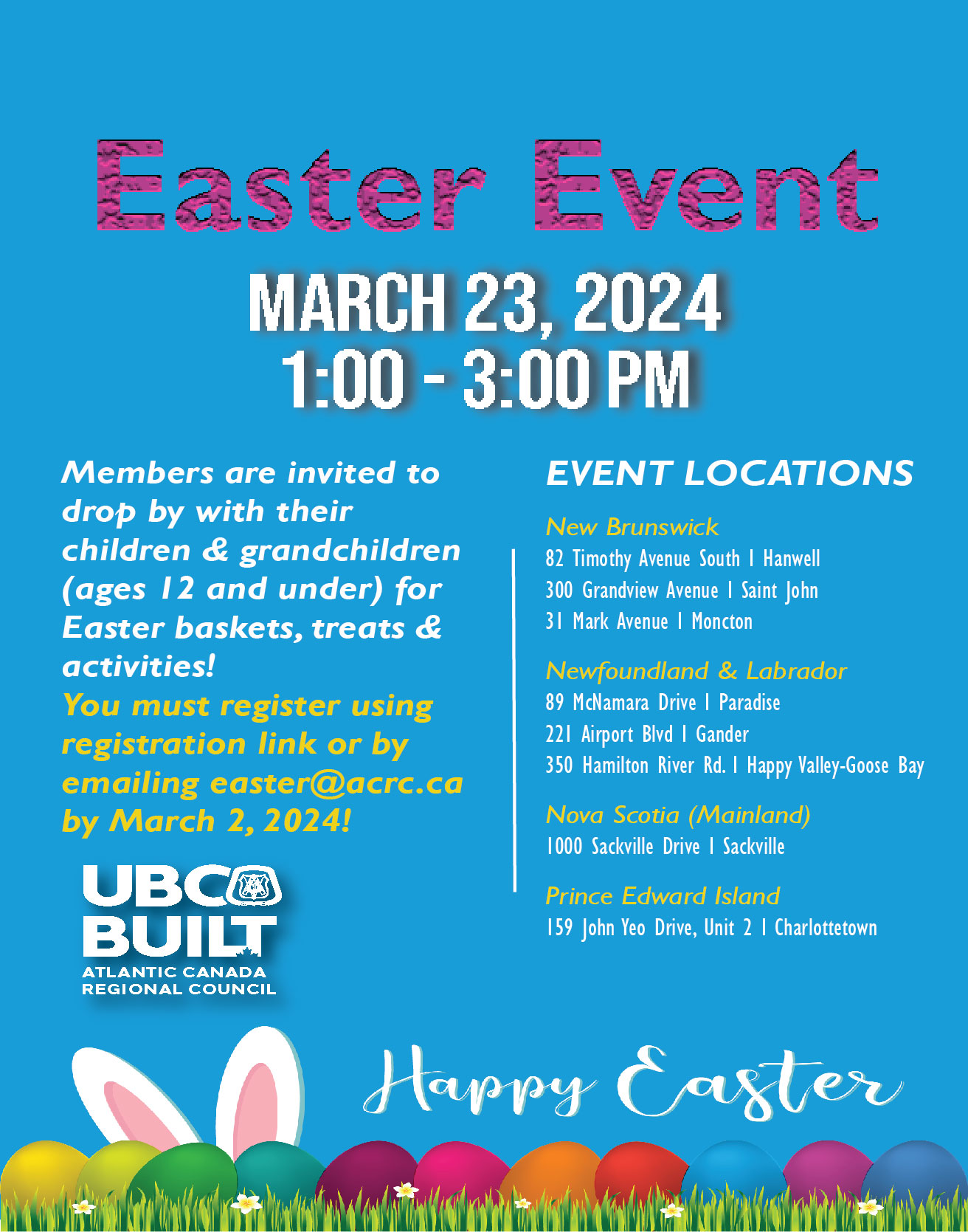 Easter Event – ACRC